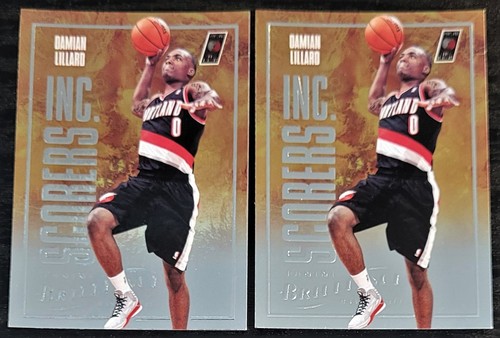 (02) 2012-13 Panini Brilliance Damian Lillard SCORERS INC Rookie RC $1. ...