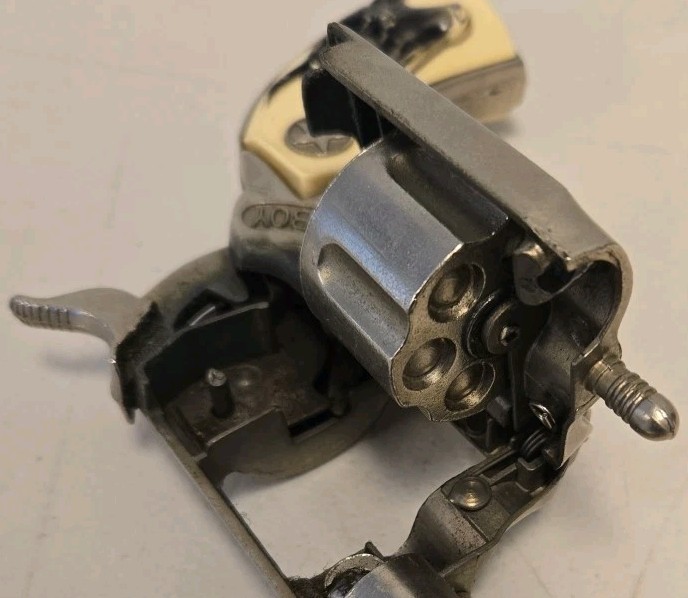 Vintage Hubley Cowboy Western Toy Cap Gun Longhorn grips | eBay