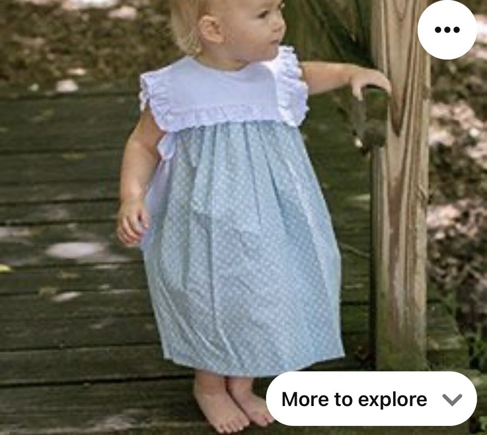 Le’ Za Me NEW Girls Pink Floral Square lace Collar Dress & Diaper Cover ...