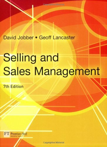 Selling and Sales Management by Lancaster, Geoffrey Paperback Book The ...