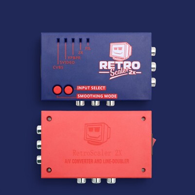 RetroScaler 2x A/V to HDMI Up-Scaler/ Converter/Line-doubler | eBay