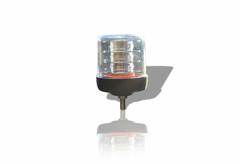 Roof Bar+Jumbo Spots x4+Clear Beacon To Fit Volvo FMX 13-21 Day ...