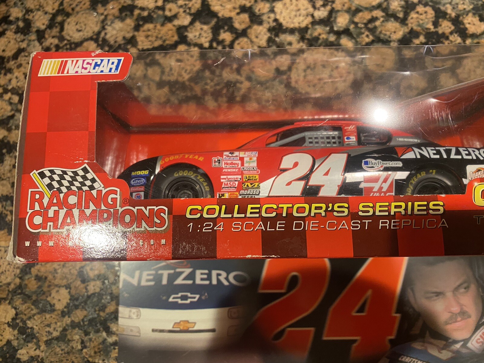 Jack Sprague #24 Net Zero 2002 Monte Carlo 1/24 Diecast & Hero Card | eBay
