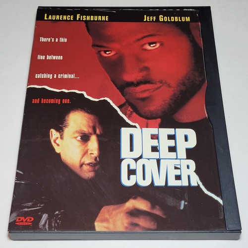 Deep Cover (DVD 1992) Laurence Fishburne Jeff Goldblum Free 1-Day ...