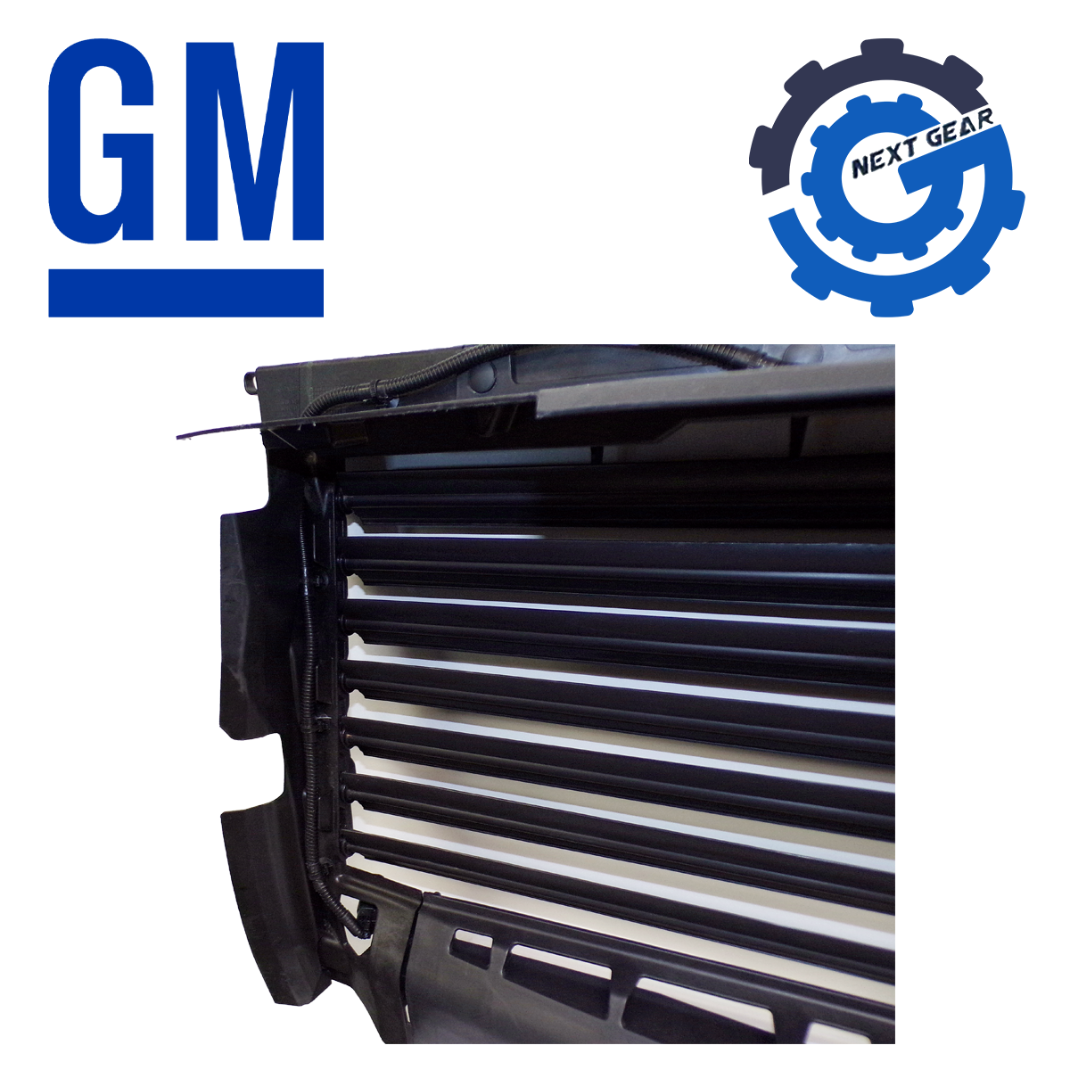 NEW OEM GM UPER RADIATOR ACTIVE SHUTTER 2021-23 TAHOE SUBURBAN ESCALADE ...