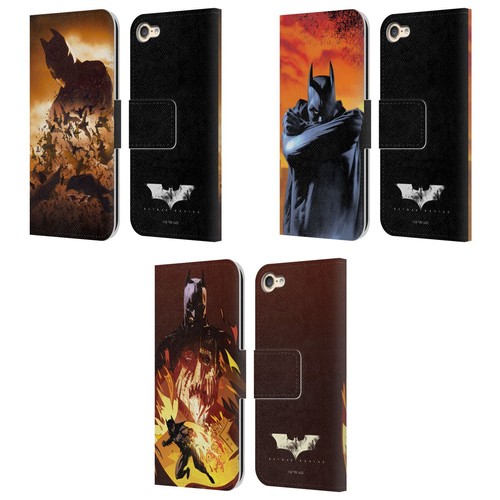 OFFICIAL BATMAN BEGINS GRAPHICS LEATHER BOOK CASE FOR APPLE iPOD TOUCH ...