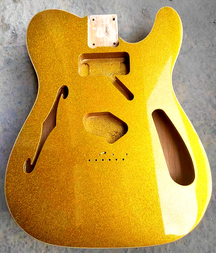 telecaster Thinline Electric Guitar BODIES golden | eBay