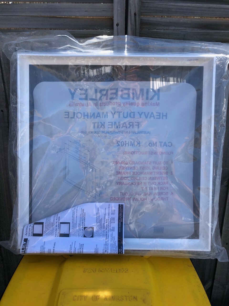 "Kimberley" Heavy Duty Manhole Frame Kit - Cat No. KMH02 | eBay Australia