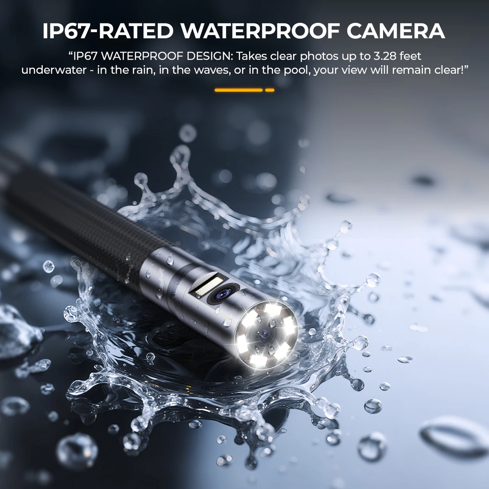 Two-Way Articulated Industrial Inspection Camera Snake Scope Cam with ...