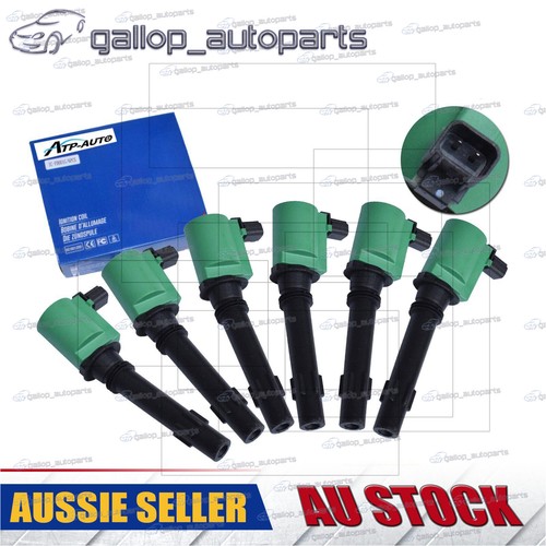 6-Pack Heavy Duty Ignition Coil Pack For Ford Falcon Territory BA BF ...