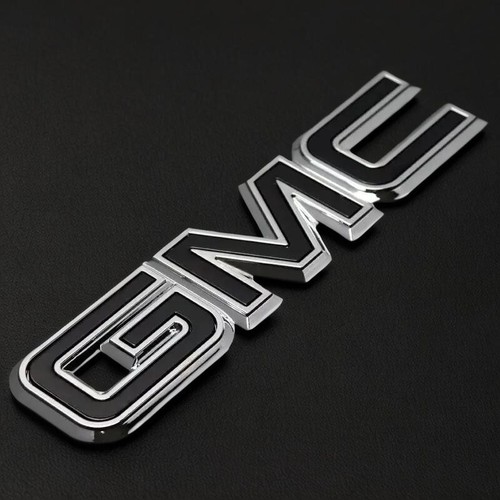 Tailgate Emblem Chrome Black for 2015-2019 Sierra 1500 2500HD 3500HD ...