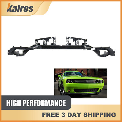 Upper Radiator Support Tie Bar Black For 2015-2022 Dodge Challenger ...