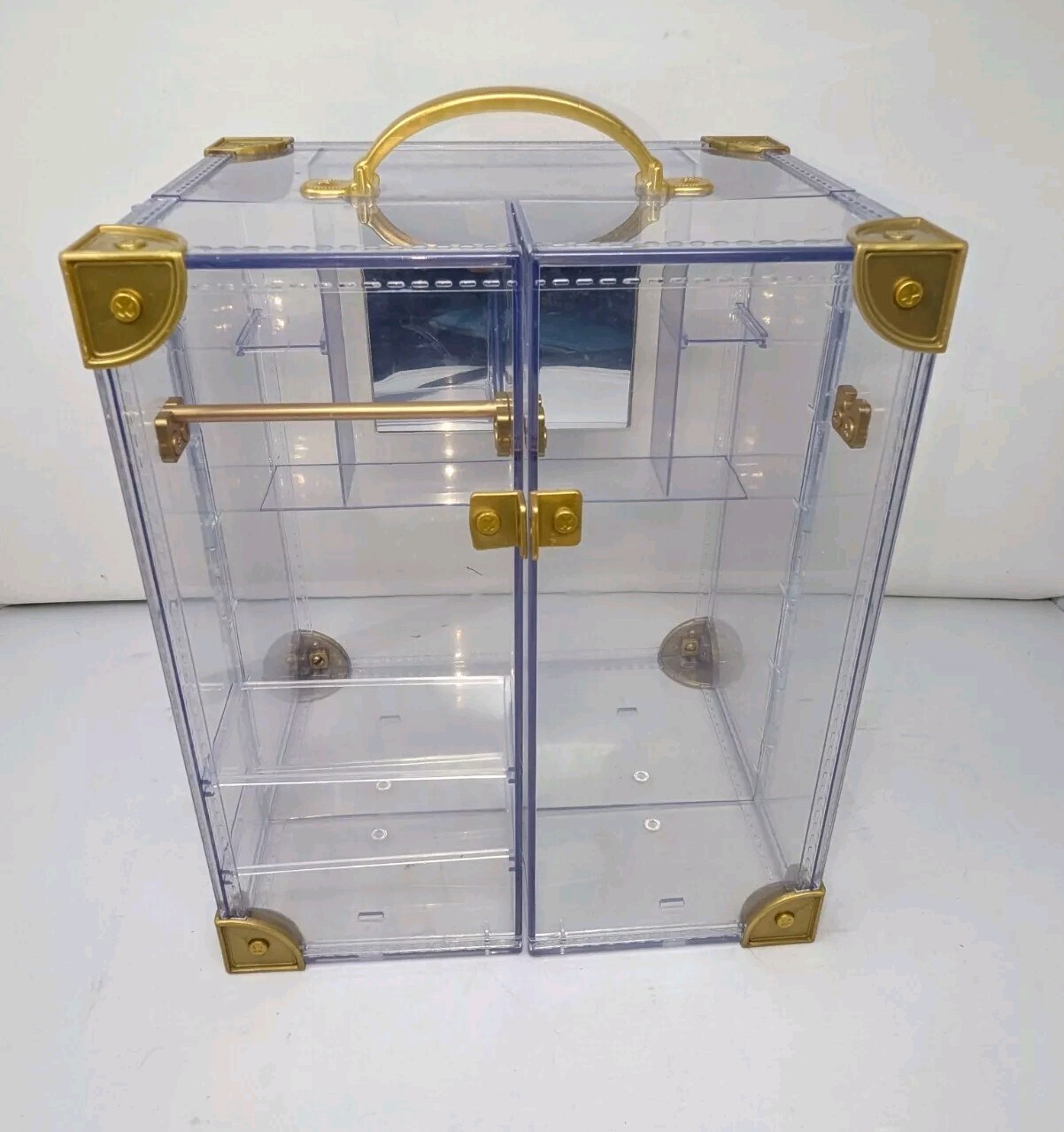 Rainbow High Clear Acrylic Empty Deluxe Storage Closet Plastic Case Box Trunk | eBay