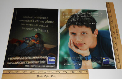 2001 2003 Huggies Pull-Ups GoodNites Bedwetting Diaper Little Boy 1Page ...