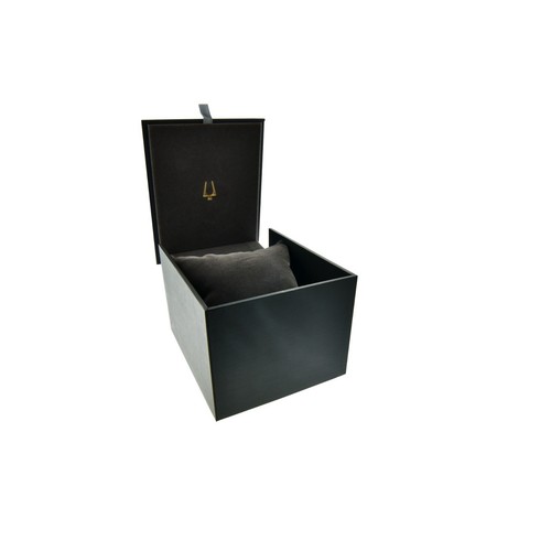 Bulova Men's Quartz Chronograph Silver Band Black Dial Watch 42mm ...