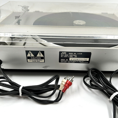 VINTAGE JVC MODEL L-A120 TURNTABLE System Auto Return With Box Untested ...