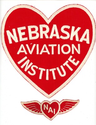 WW2 WWII USAAF Nebraska Aviation Institute overall size patch | eBay