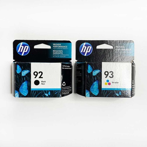 HP 92 93 Ink Cartridge 2 Pack C9362WN C9361WN - OEM Brand New Sealed | eBay