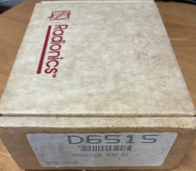 Radionics D6515 Processor Terminal Board | eBay