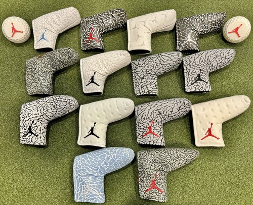 Air Jordan Blade Putter Cover Elephant print Magnetic Upcycled Hand ...