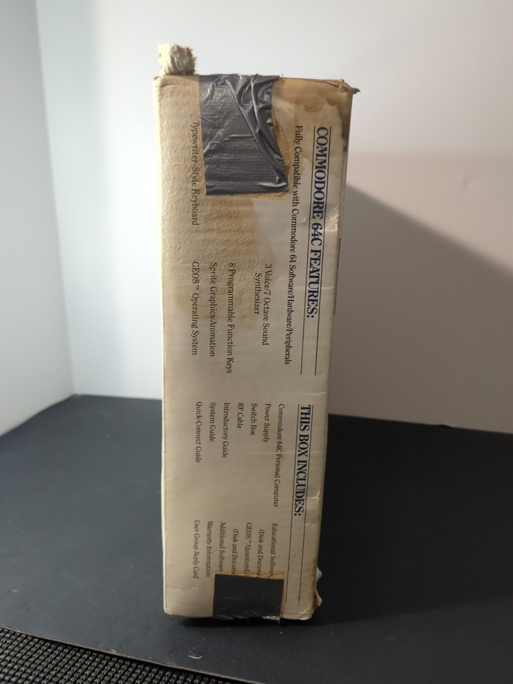 Vintage Original Commodore 64 Computer BOX ONLY | eBay