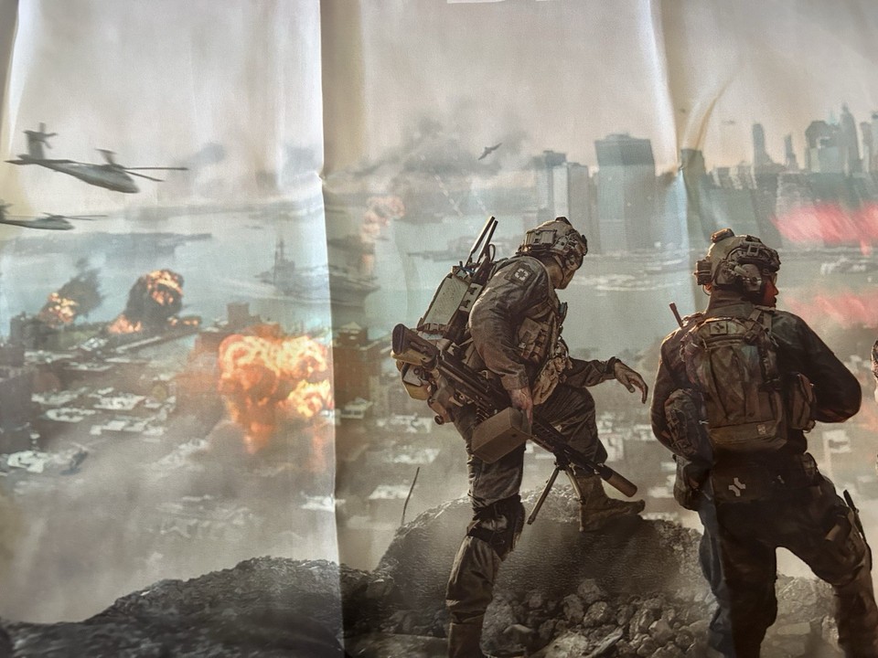 EA DiCE BF STUDiOS BATTLEFiELD 6 BANNER FLAG 3 x 5 ft. PAX ARMATA NATO ...