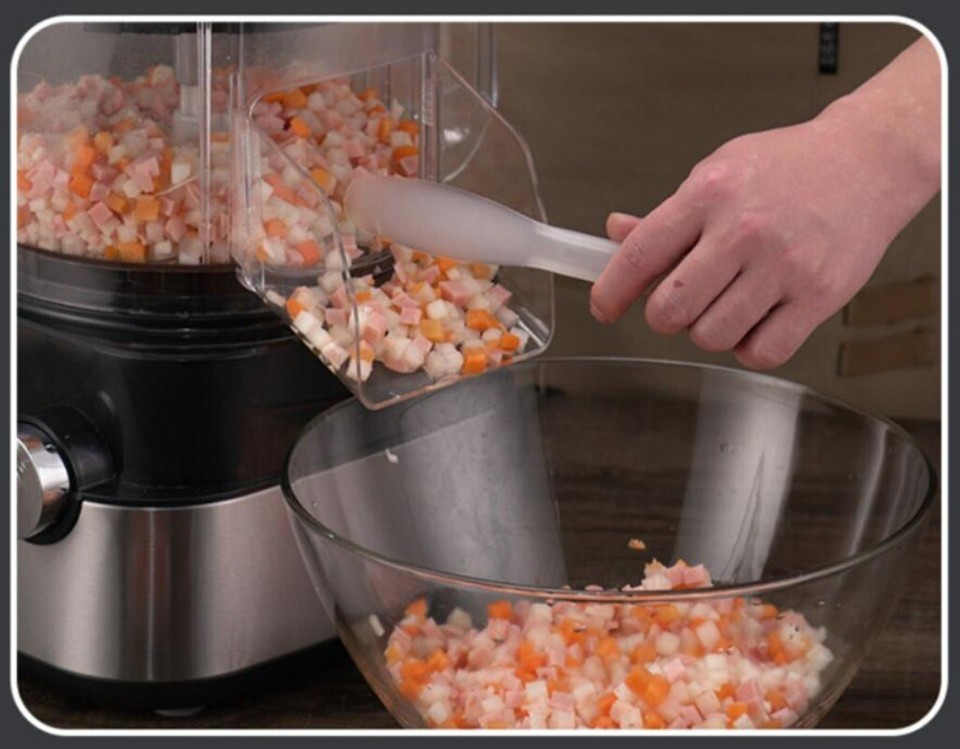 Fruit Vegetable Dicer Minced Meat,sliced,shredded, Home Auto Vegetable ...