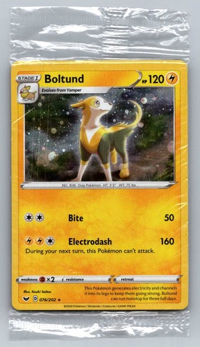 Boltund (Cosmos Holo) 076/202 NM SEALED PACK | eBay