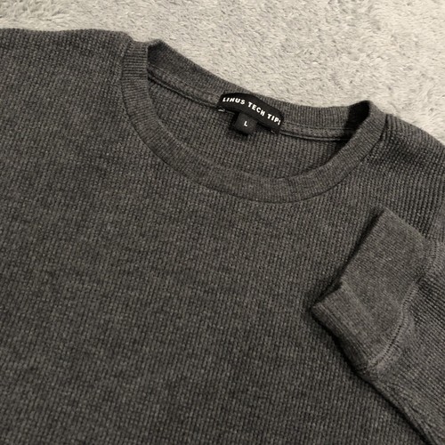 Linus Tech Tips Waffle Knit Men’s L Long Sleeve Sweater Pullover Jumper ...