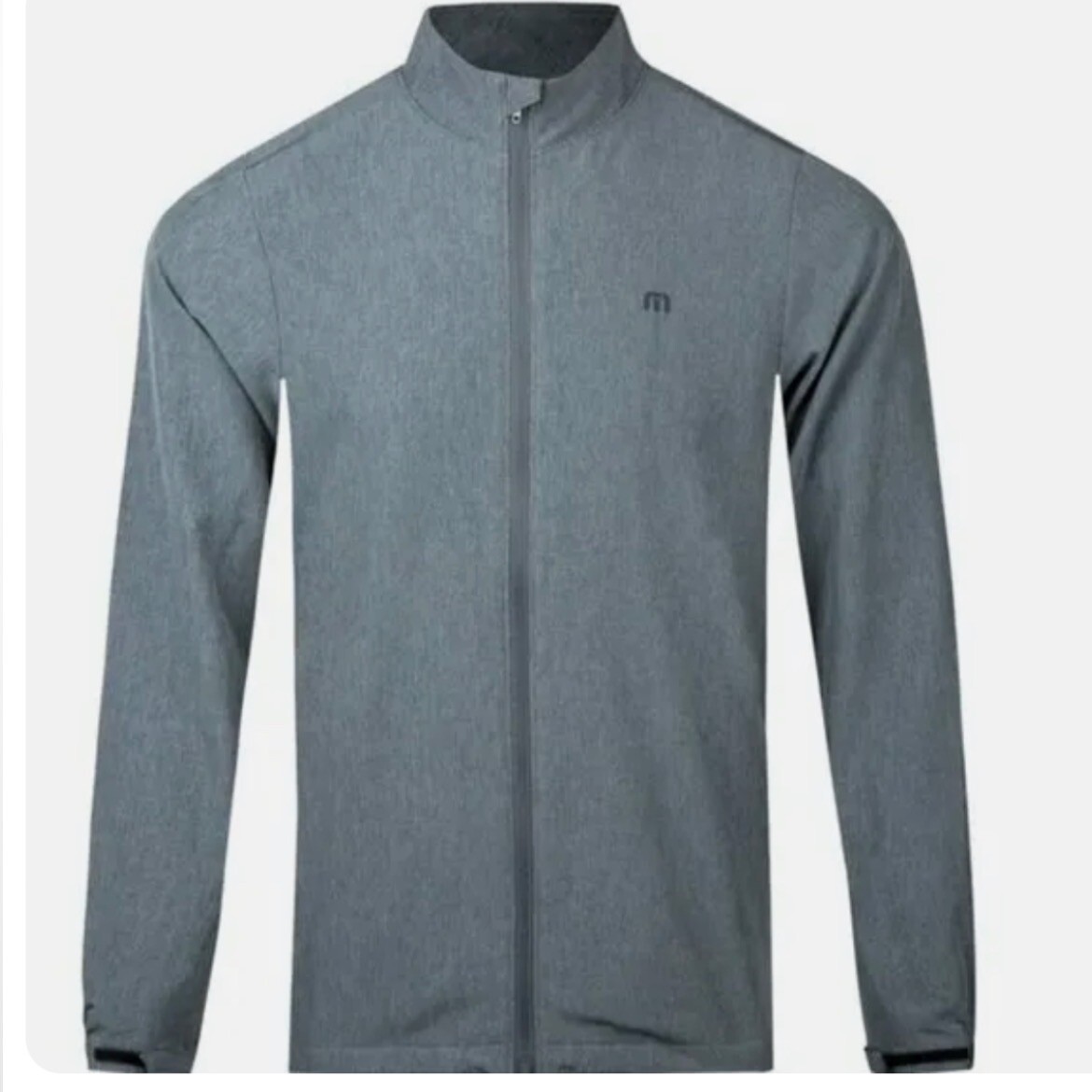 Travis Mathew Mens ROAD SODA FULL ZIP JACKET LIGHT GRAY RARE New With ...