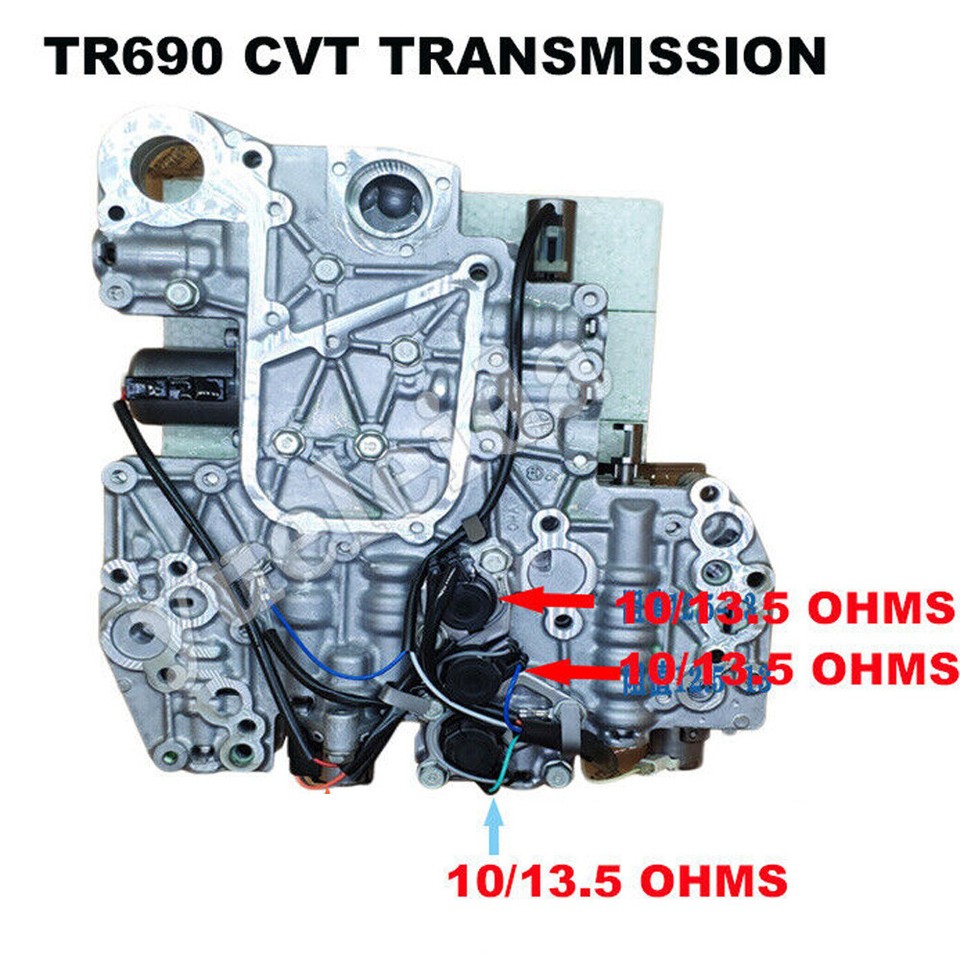 3x Torque Converter Lock-Up Solenoid Fits For Subaru Lineartronic CVT ...