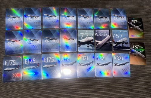 23 Delta Airlines Pilot Trading Cards. Bulk Deal | eBay