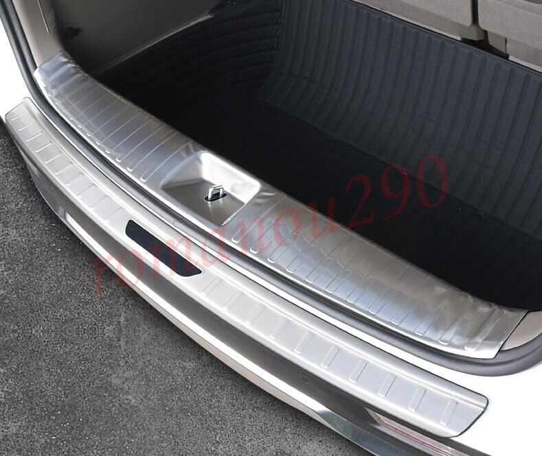 For Kia Carnival 2022-23 Steel Silver Rear Trunk Protector Cover Sill ...
