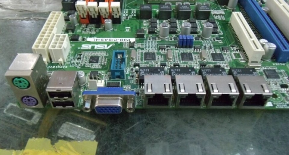 For ASUS P8B-C/SAS/4L Motherboard C204 LGA1155 4*DDR3 32G VGA ATX ...