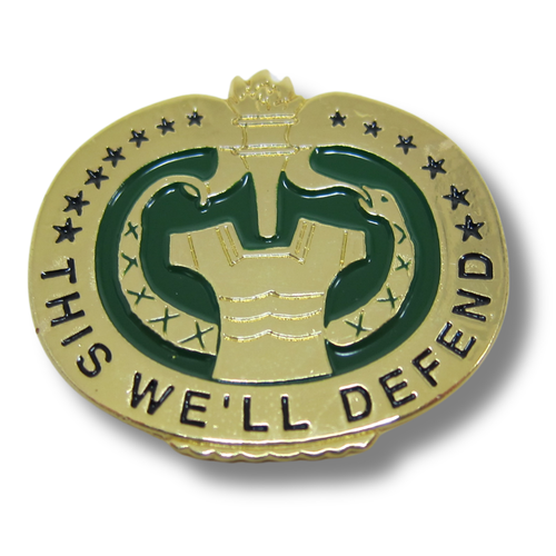 Drill Instructor Sergeant This We'll Defend US Genuine Lapel Pin Badge ...