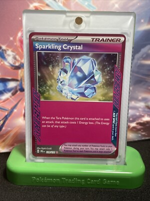 Pokemon Card Sparkling Crystal 129/131 Sv: Prismatic Evolutions Holo-NM ...