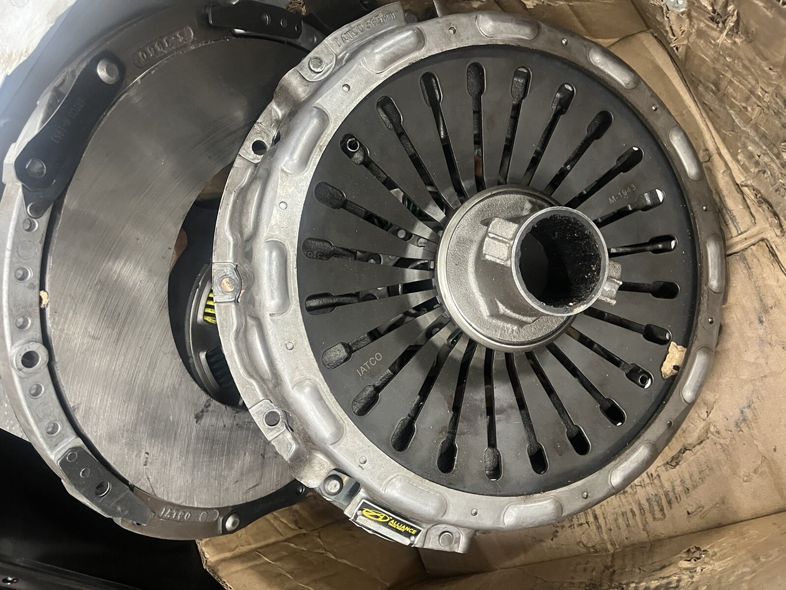 ALLIANCE PARTS CLUTCH 365MMX1-3/4 SS 2 ABP-N25-104200-1 for sale online ...