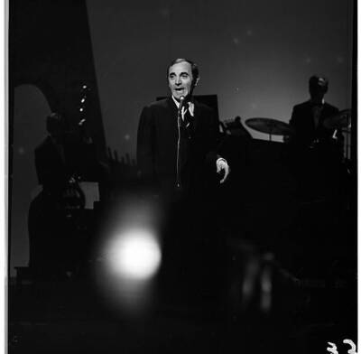 Charles Aznavour in 1966 performing The Hollywood Palace 1967 OLD TV ...