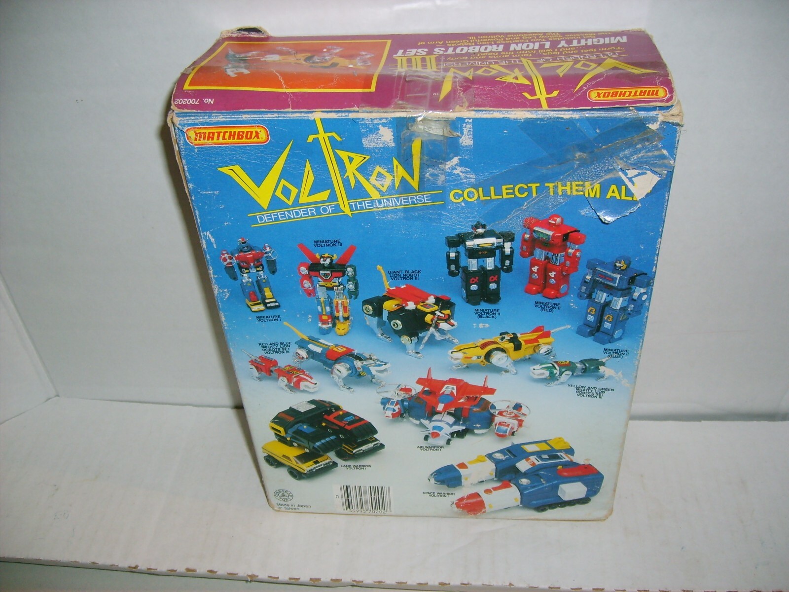 Matchbox VOLTRON 1980s Diecast Figure Japan HTF 3 Box Set Golion ...
