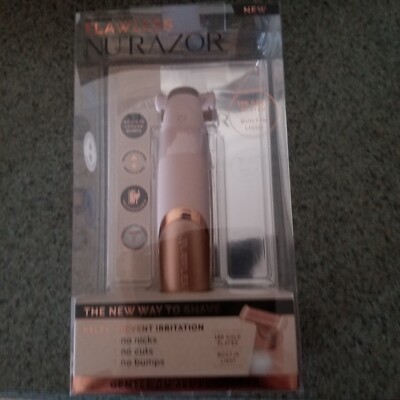 Finishing Touch Flawless Nu Razor Removes Hair Instantly & Pain Free ...
