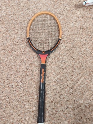 Vintage Wooden McGregor Tennis Racquet/Racket | eBay