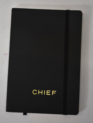 Chief Notebook Journal Black Soft Cover 5-1/2" x 8" Writing Tool ...