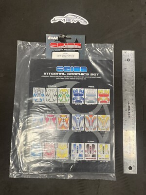 Team Orion Vintage RC internal decal sheet # 59066 F-N-F red/black | eBay