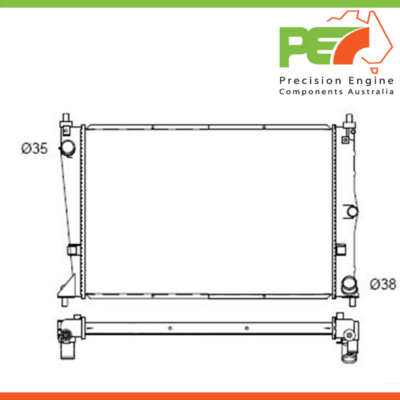 Brand New * PROTEX * Radiator For Ford Territory 6Cyl & V8 Part ...