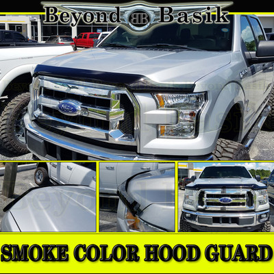 2015-2020 Ford F150 OE Style SMOKE Bug Shield Deflector Hood Guard ...
