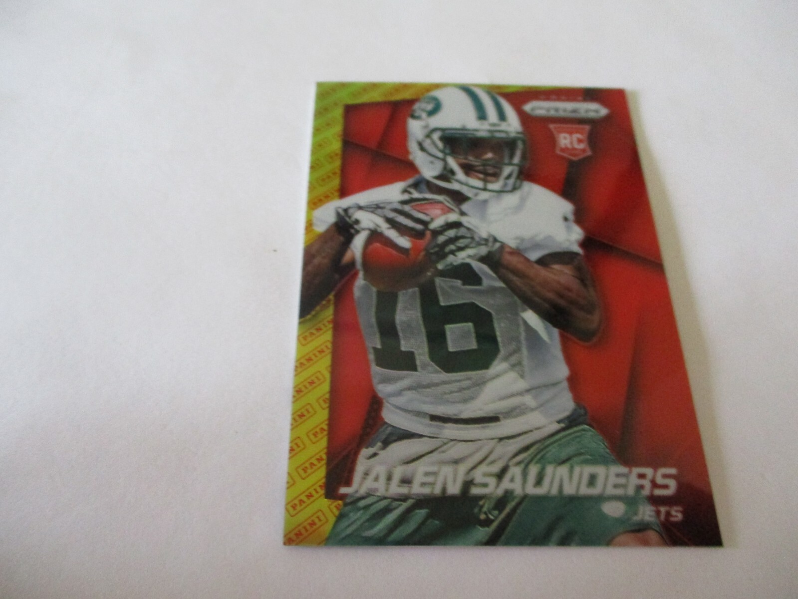 2014 Prizm Yellow Red Prizm Rookie Jalen Saunders Card #232 | eBay