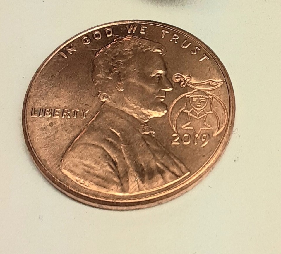 EverStamp Shriners Penny Punch Stamping Tool Collectable Keepsakes ...