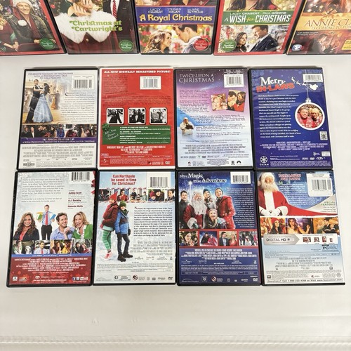 15 Christmas DVDs 7 Hallmark Holiday Collection Near Mint Condition ...