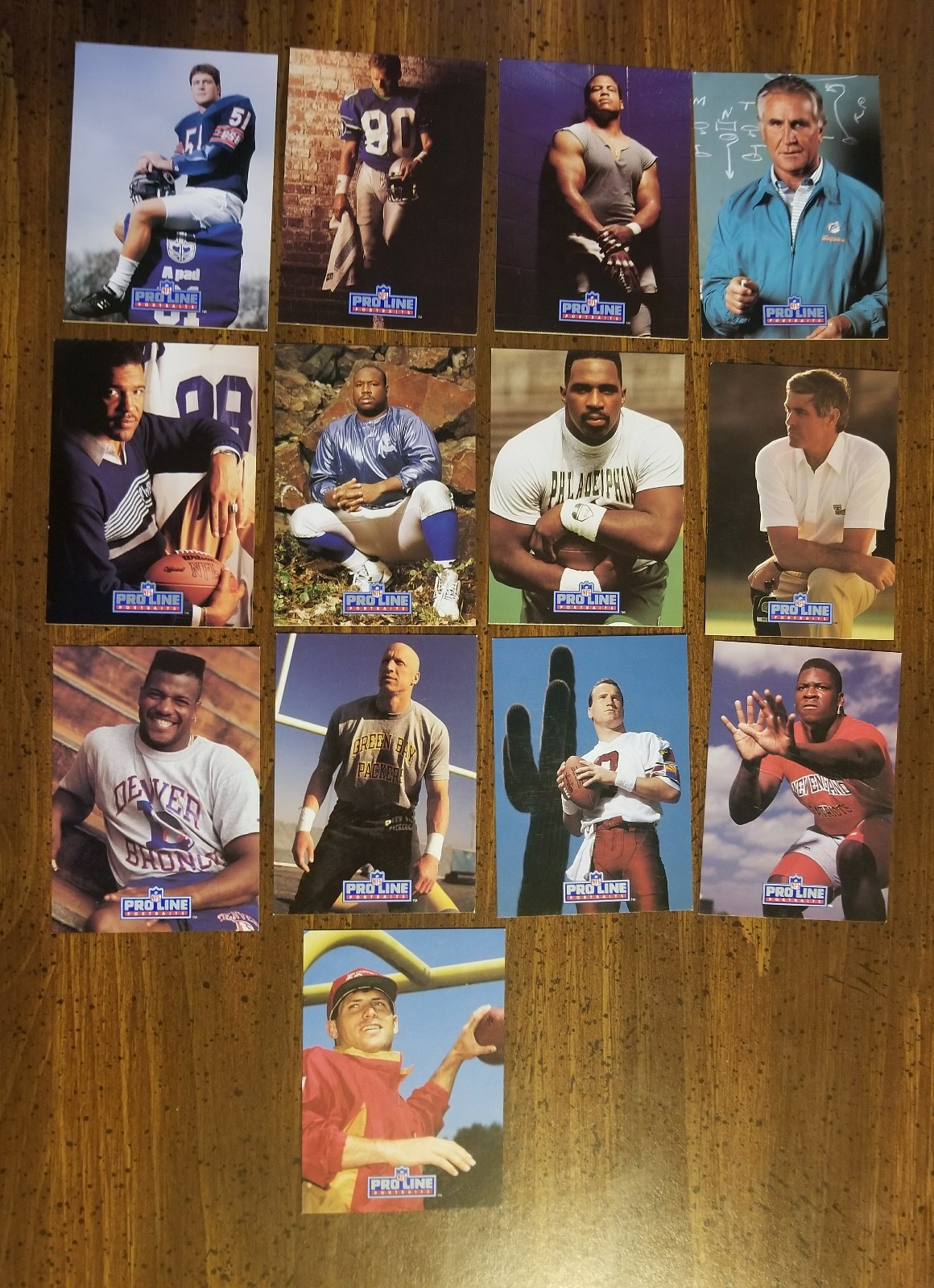 Lot Of 13 Pro Line Football Cards 1991 | eBay
