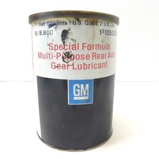 NOS GM Goodwrench 1052271 Special Formula Rear Axle Gear Lubricant for ...